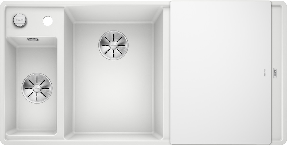 Blanco Axia III 6 S-F Granitspüle, Ablauffernbedienung, anthrazit | BÄDERMAXX · Ihr Onlineshop ...