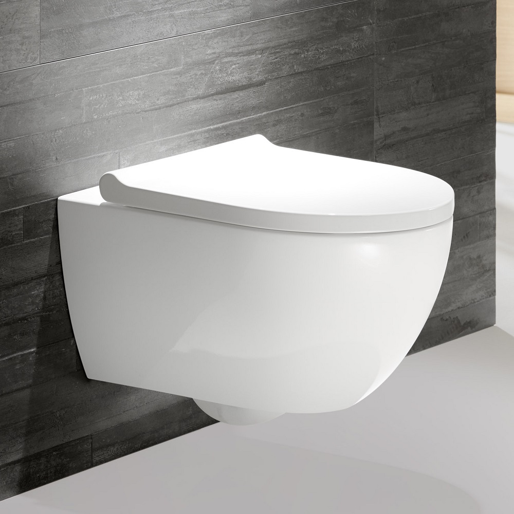 Geberit Acanto TurboFlush Wand-WC mit WC-Sitz | BÄDERMAXX