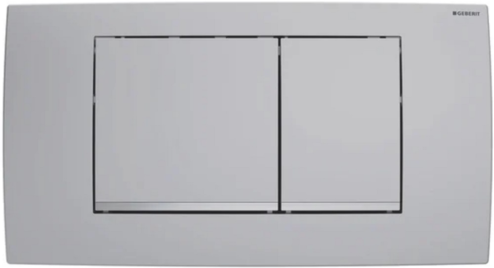Geberit Twinline30 Betätigungsplatte,chrom matt 115899JQ1