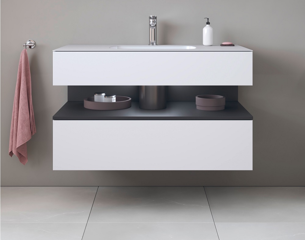 Duravit Qatego Waschtisch mit Unterschrank 100x55cm QA4786 | BÄDERMAXX ...