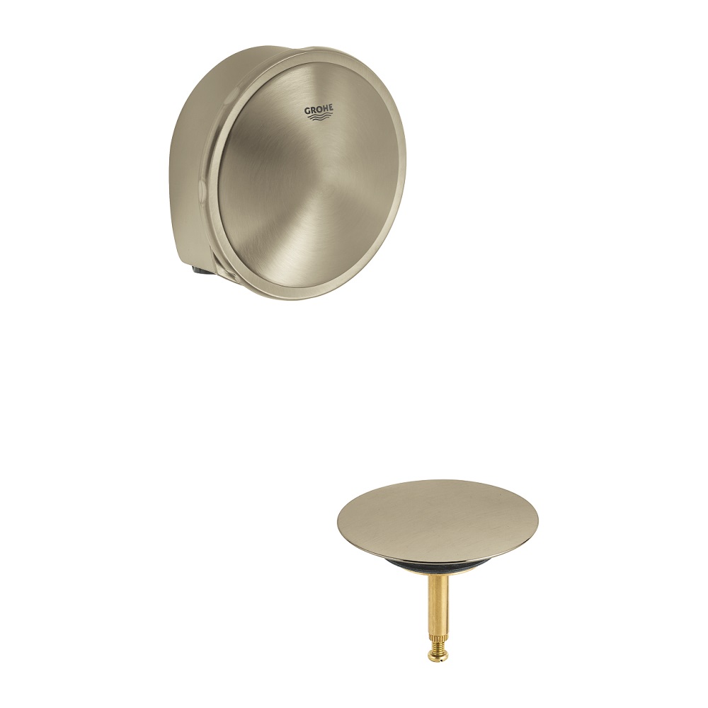 Grohe Talentofill Wannenfüll-, Ab- und Überlaufgarnitur nickel ...