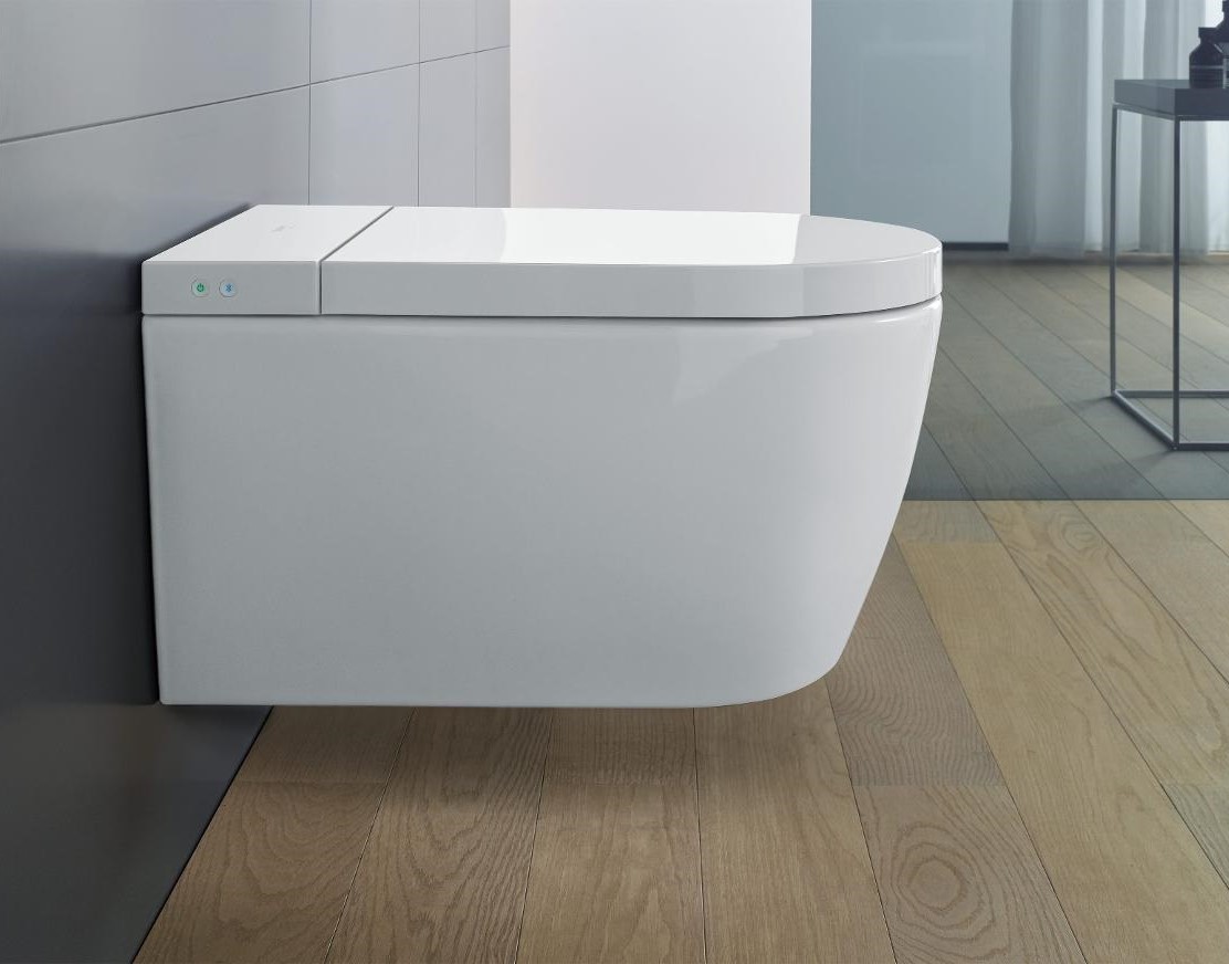 Duravit SensoWash Starck f Lite Compact Dusch-WC, weiß HygieneGlaze ...