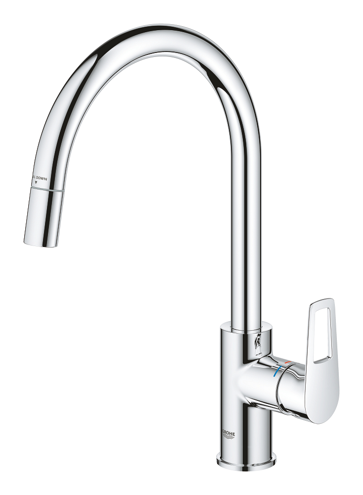 Grohe Start Loop Küchenarmatur mit Bügelgriff chrom 30556000 | BÄDERMAXX