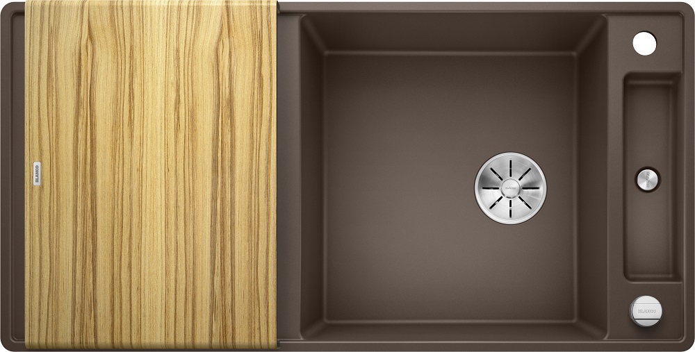 Blanco Axia III XL 6 S-F Granitspüle Ablauffernbedienung anthrazit | BÄDERMAXX · Ihr Onlineshop ...