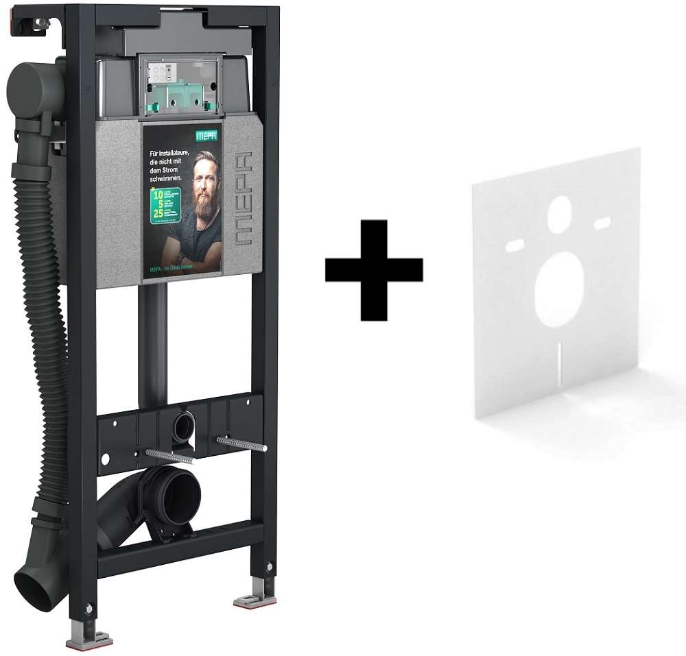 MEPA Air-WC Spülkasten Typ A31 Lüfter Auslösung manuell 514916 | BÄDERMAXX