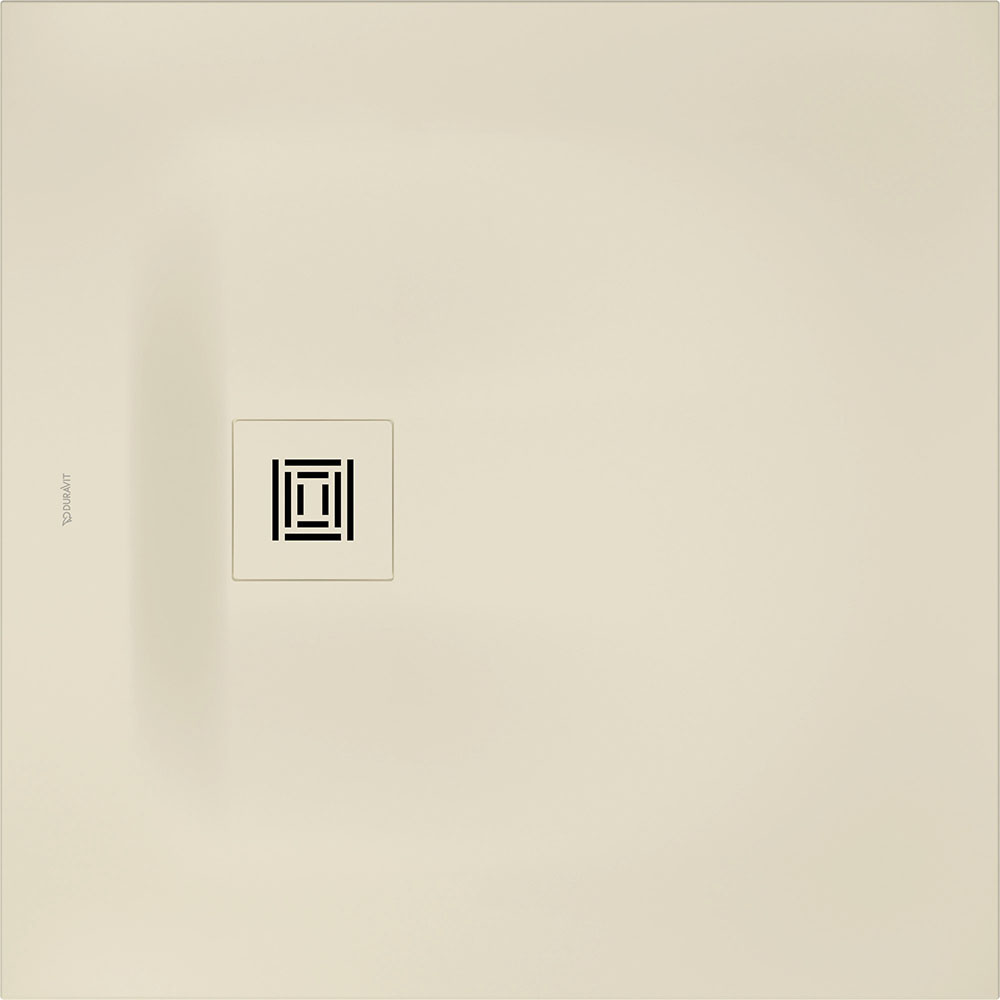 Duravit Sustano Duschwanne 80x80cm cream matt