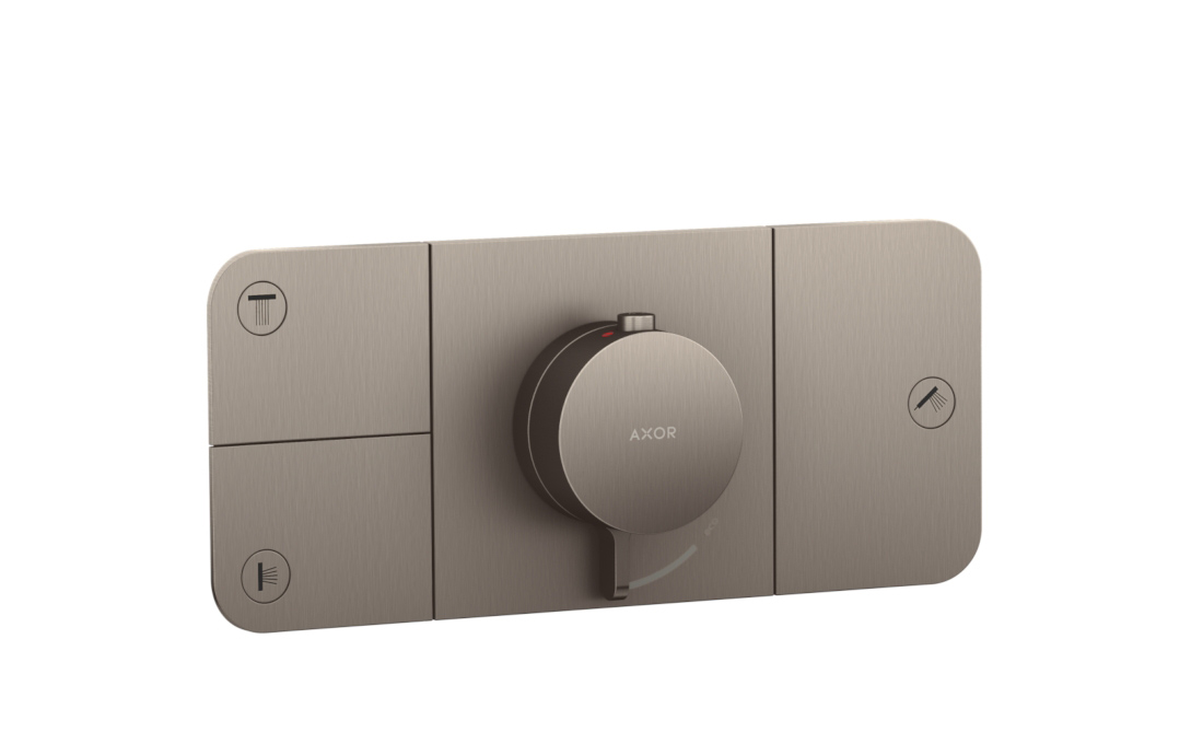 Axor One Thermostatmodul 3 Verbraucher chrom 45713000 | BÄDERMAXX · Ihr ...