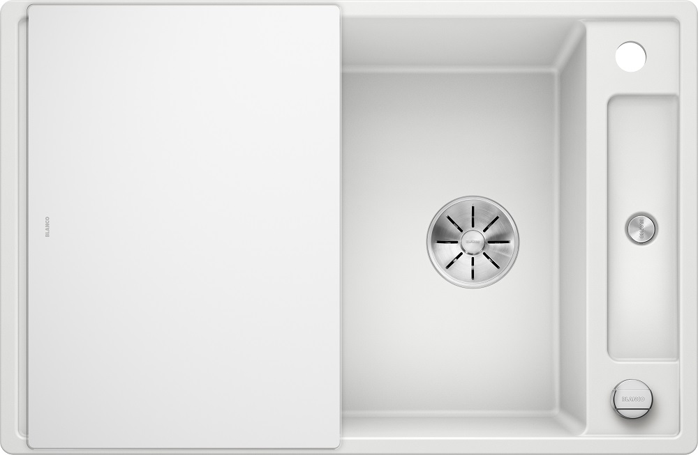 Blanco Axia III 45 S Granitspüle mit Ablauffernbedienung, anthrazit | BÄDERMAXX · Ihr Onlineshop ...