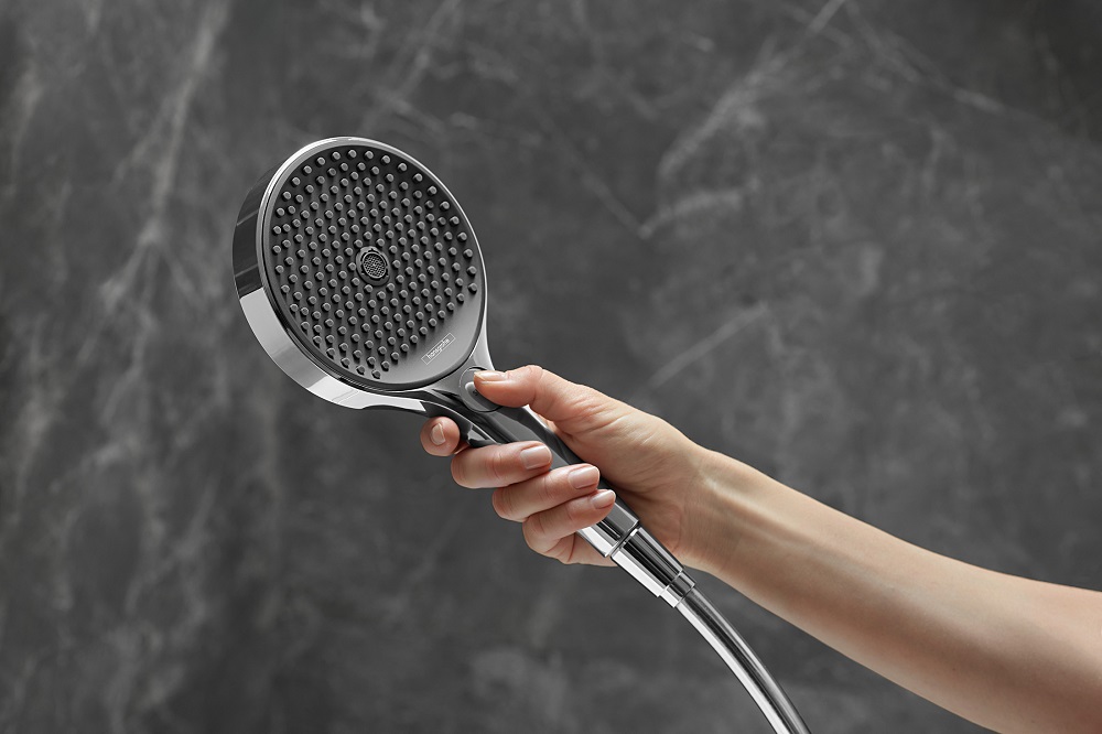 Hansgrohe Rainfinity Handbrause 130 3jet, chrom 26864000 | BÄDERMAXX