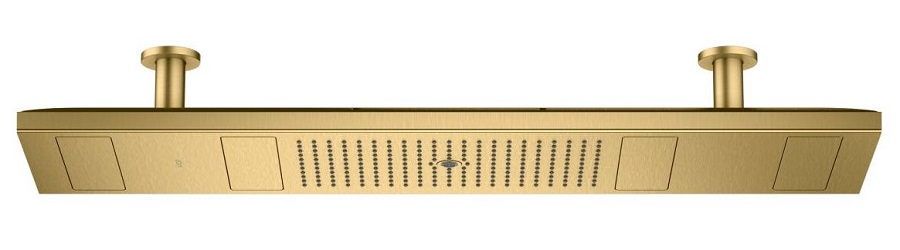 Axor ShowerSolutions ShowerHeaven 1200/300 4jet brushed gold-optic 10637250