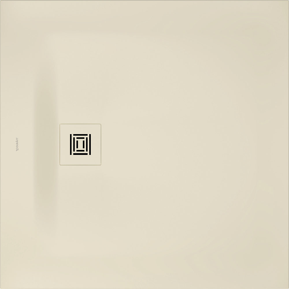 Duravit Sustano Duschwanne 90x90cm cream matt