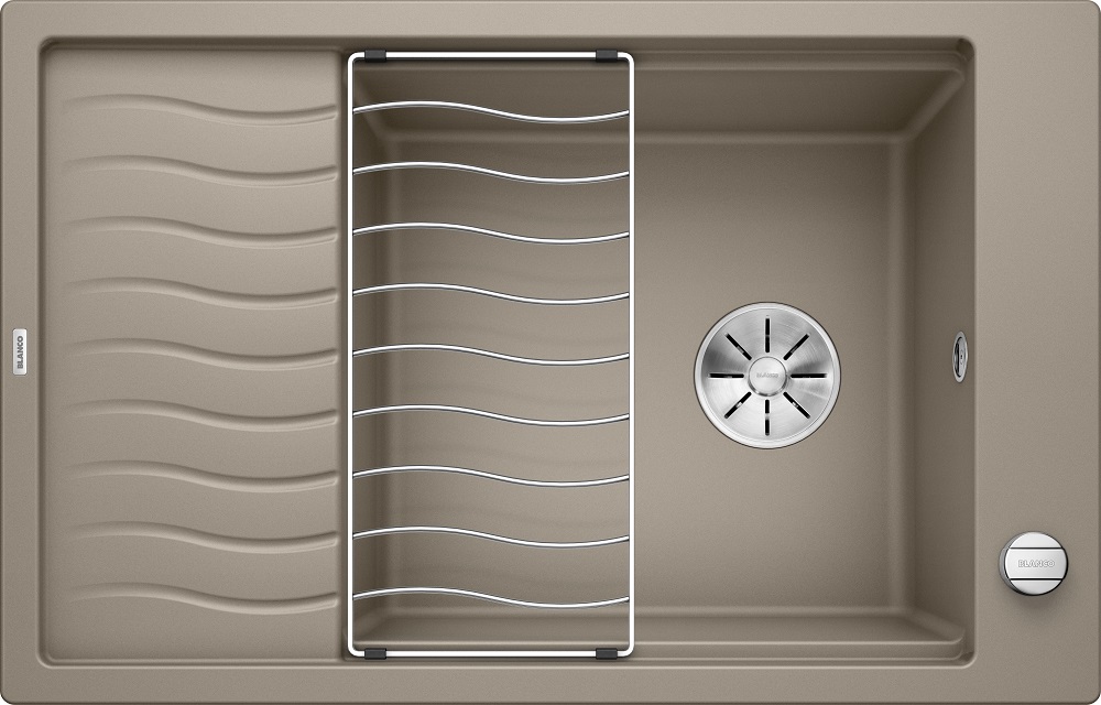 Blanco Elon XL 6 S Granitspüle SILGRANIT®, tartufo